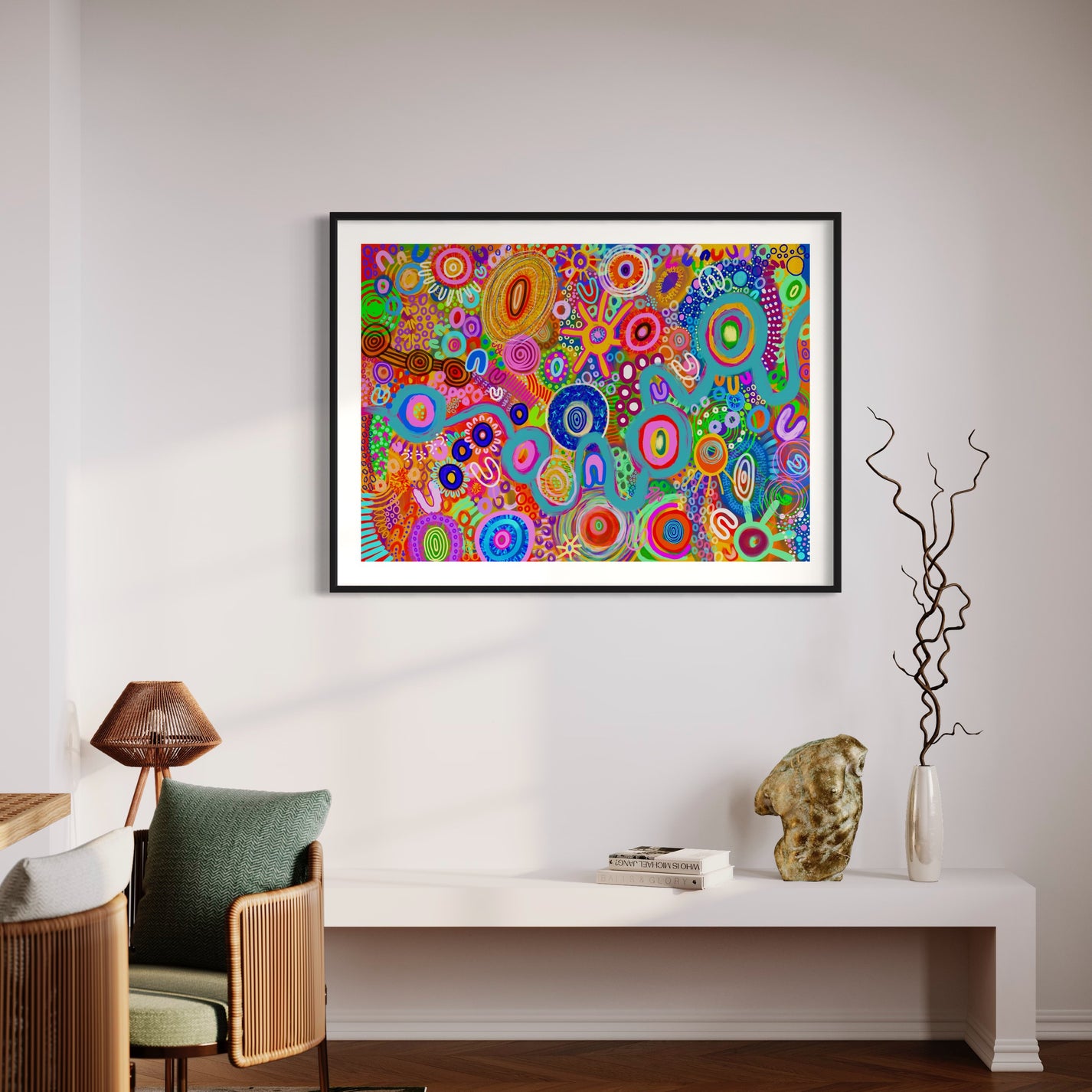 Aboriginal Art Print | World Pride: Love is love| Wayde Clarke ...