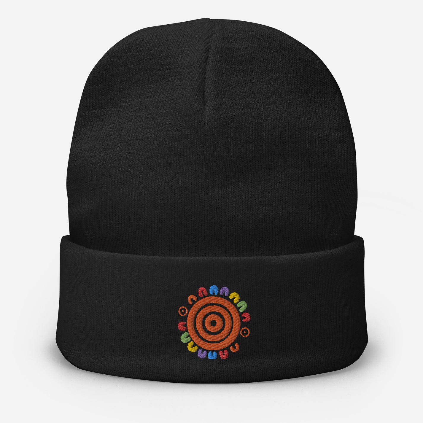 Aboriginal Art | Community | Embroidered Beanie – Alejandro Lauren
