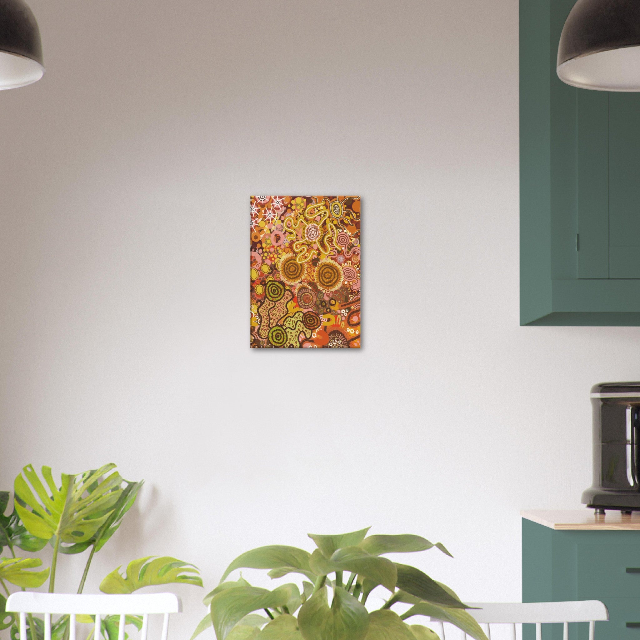 Aboriginal Art Canvas | Autumn | Wayde Clarke | Alejandro Lauren